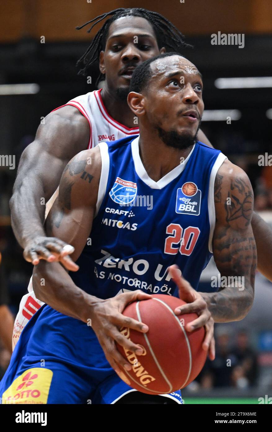 27. November 2023, Sachsen-Anhalt, Weißenfels: Basketball: Bundesliga ...