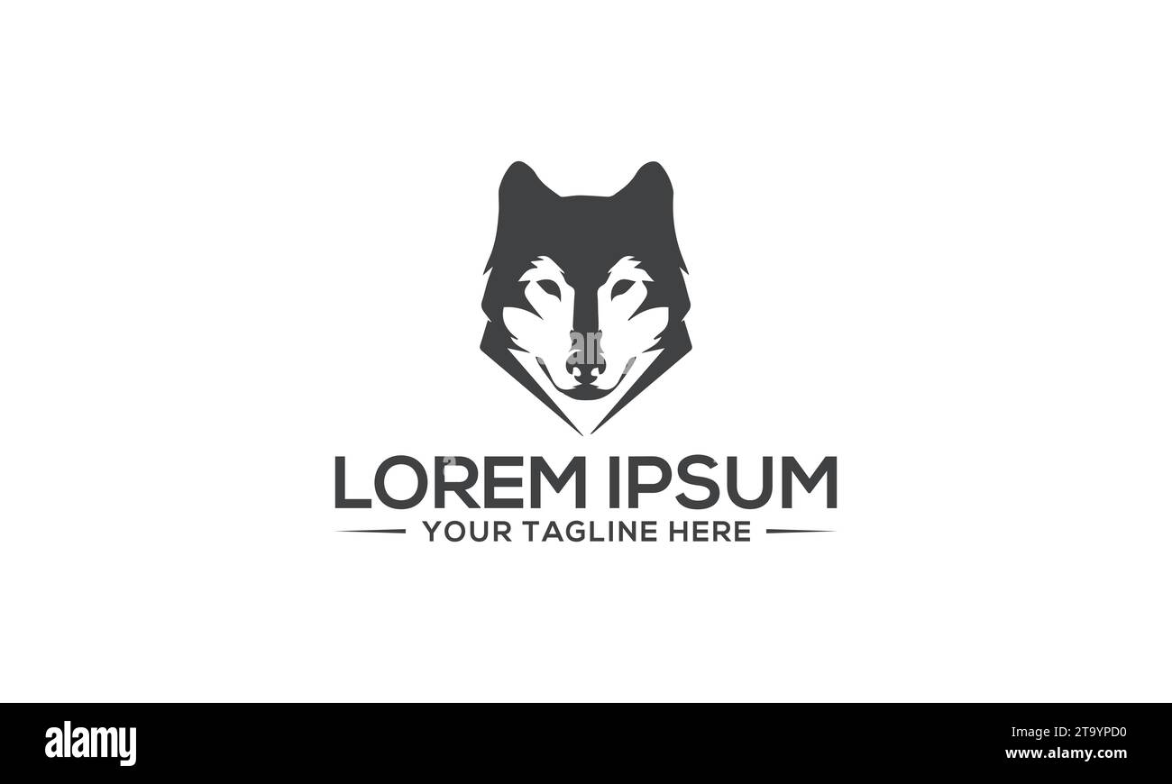 Der wilde wolf logo design Stock-Vektorgrafiken kaufen - Seite 2 - Alamy