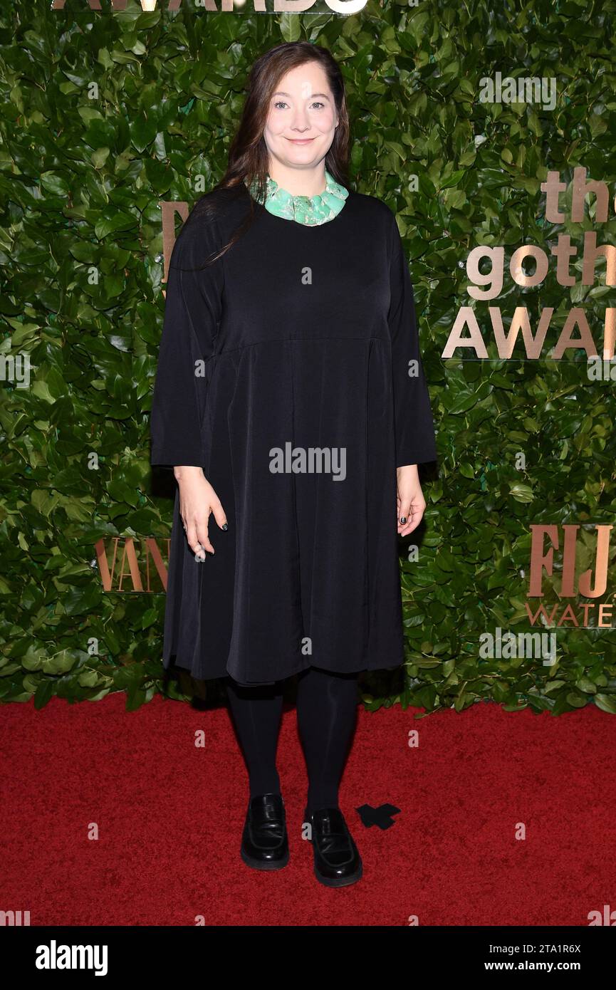 Lea Glob nimmt am 27. November 2023 an den Gotham Awards 2023 in der ...