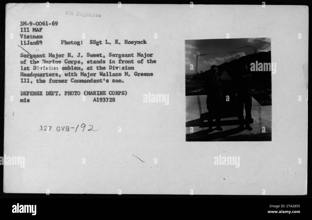 Ehemaliger sergeant major -Fotos und -Bildmaterial in hoher Auflösung ...