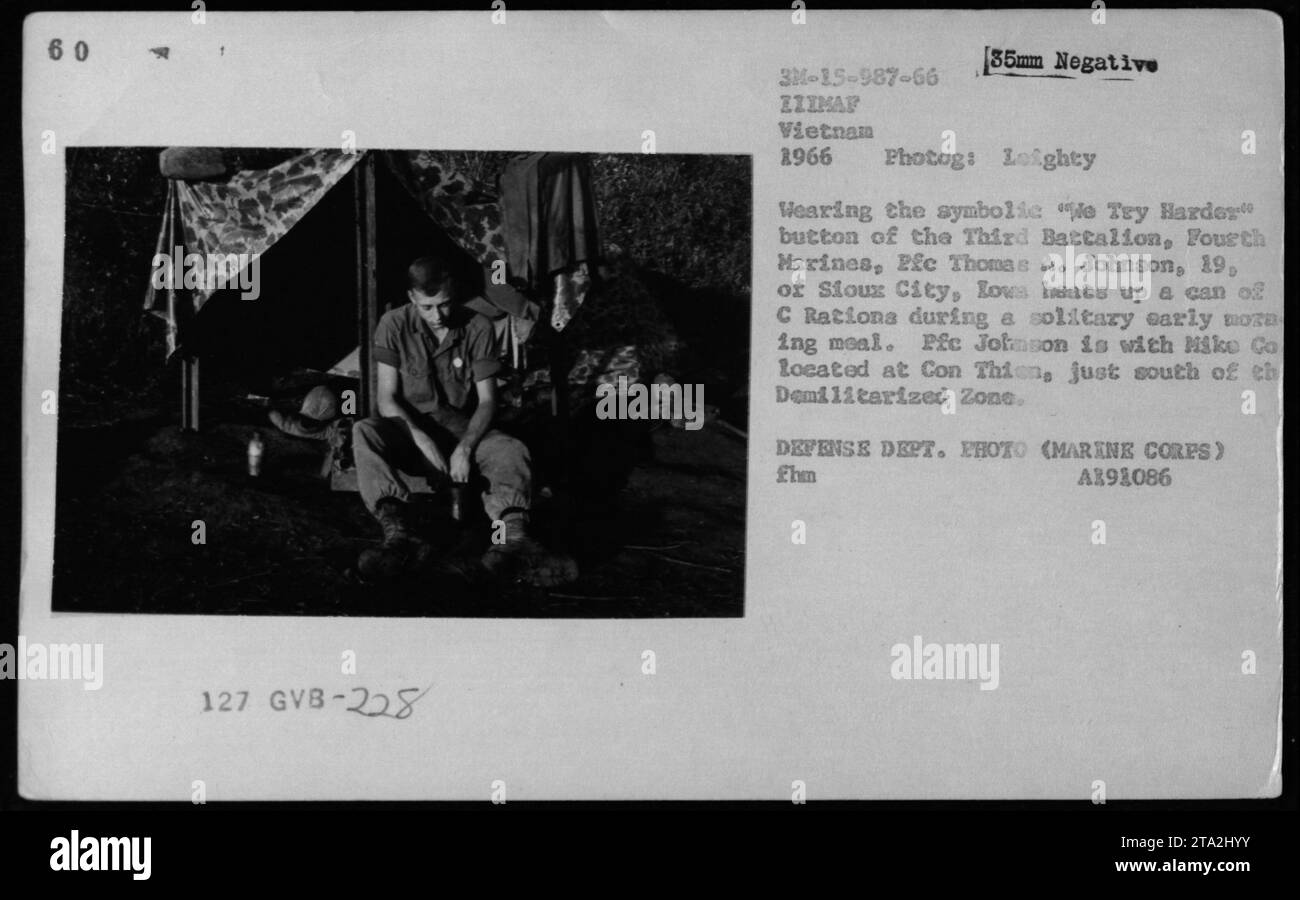 Pfc thomas a johnson -Fotos und -Bildmaterial in hoher Auflösung – Alamy