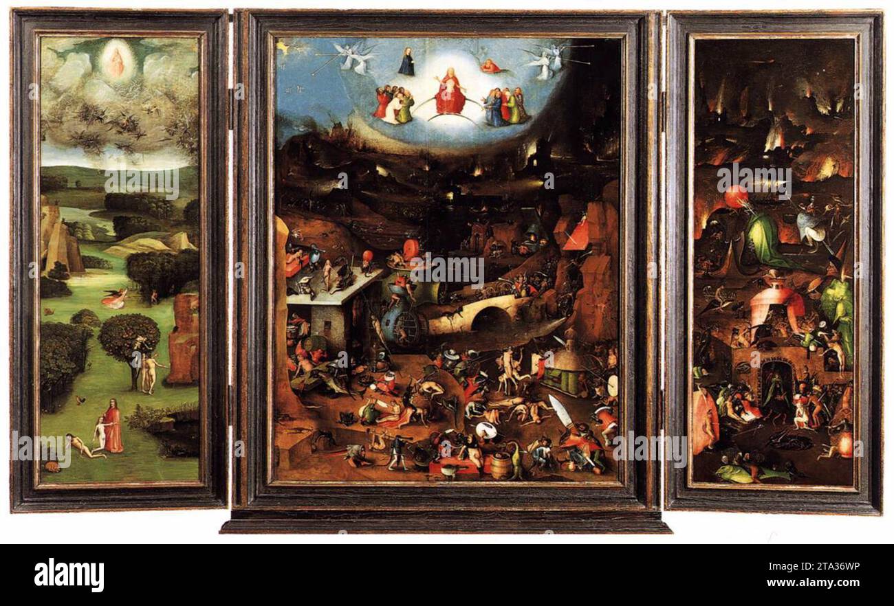 Das weltgericht von hieronymus bosch -Fotos und -Bildmaterial in hoher Auflösung – Alamy