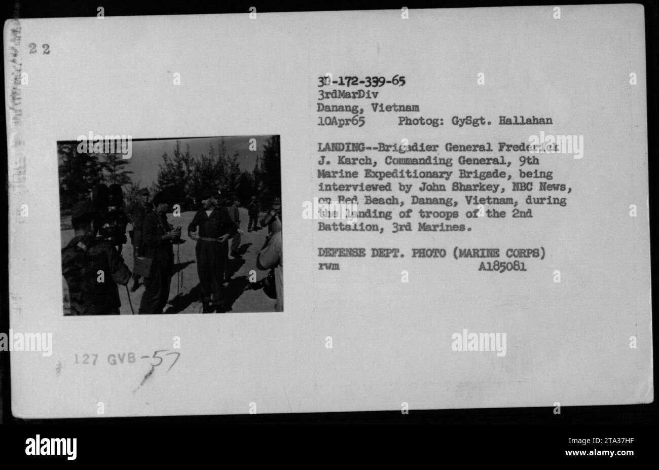 Brigadegeneral frederick j karch -Fotos und -Bildmaterial in hoher ...