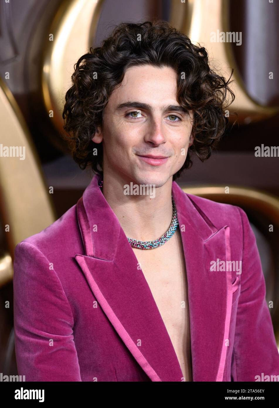 Wonka weltpremiere -Fotos und -Bildmaterial in hoher Auflösung – Alamy