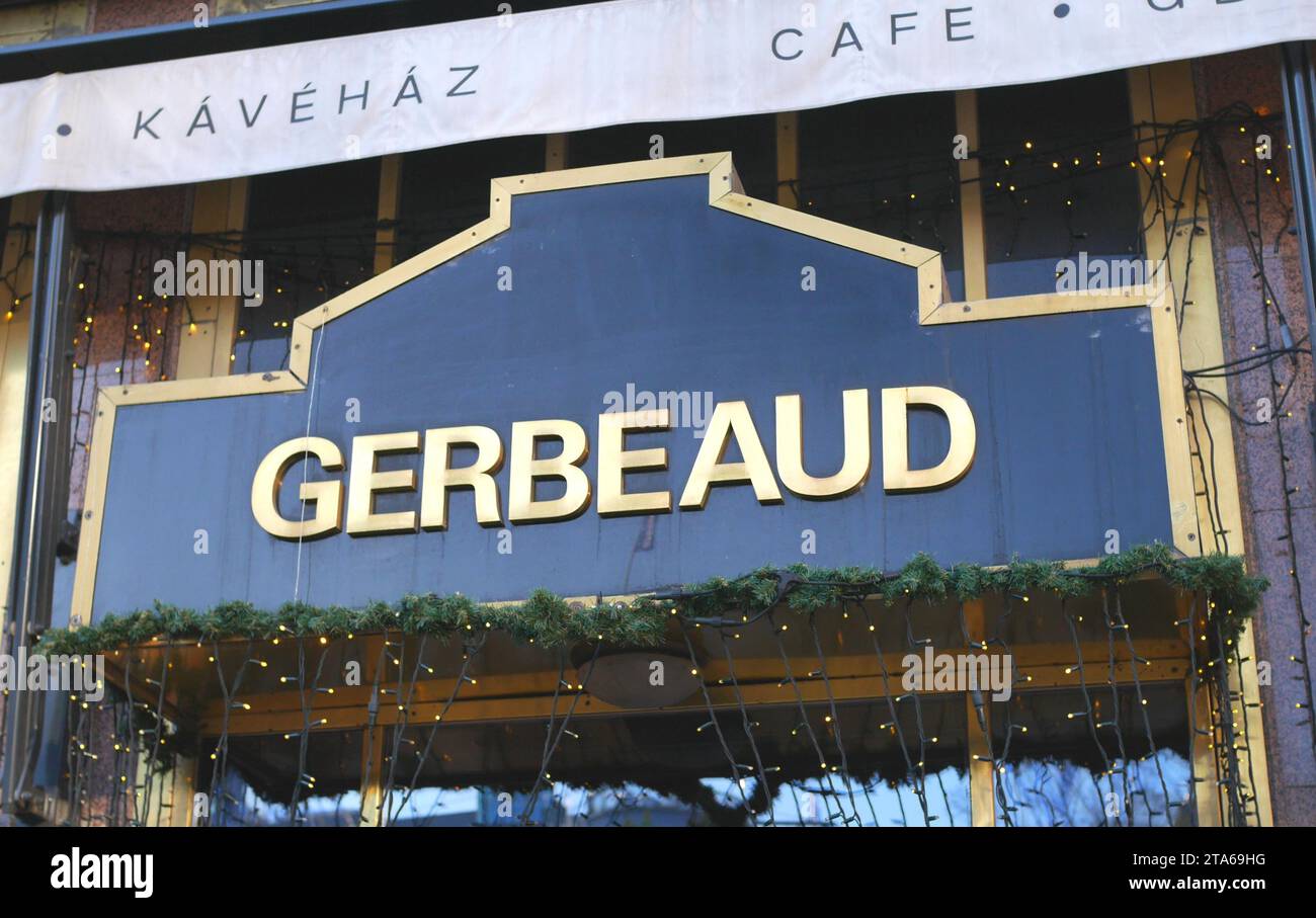 Gerbeaud haus -Fotos und -Bildmaterial in hoher Auflösung – Alamy