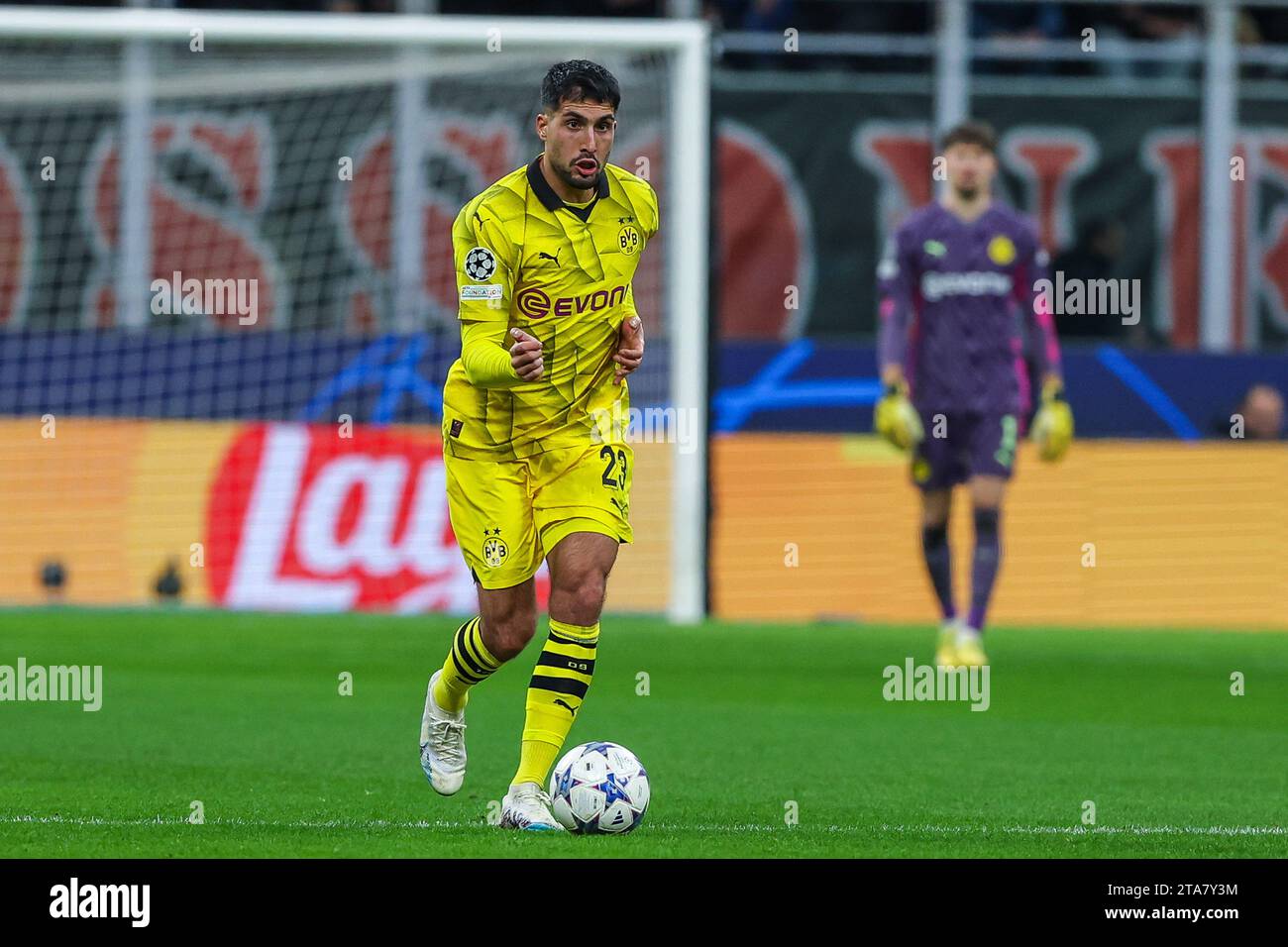 Emre Can von Borussia Dortmund wurde am 28. November 2023 während des ...