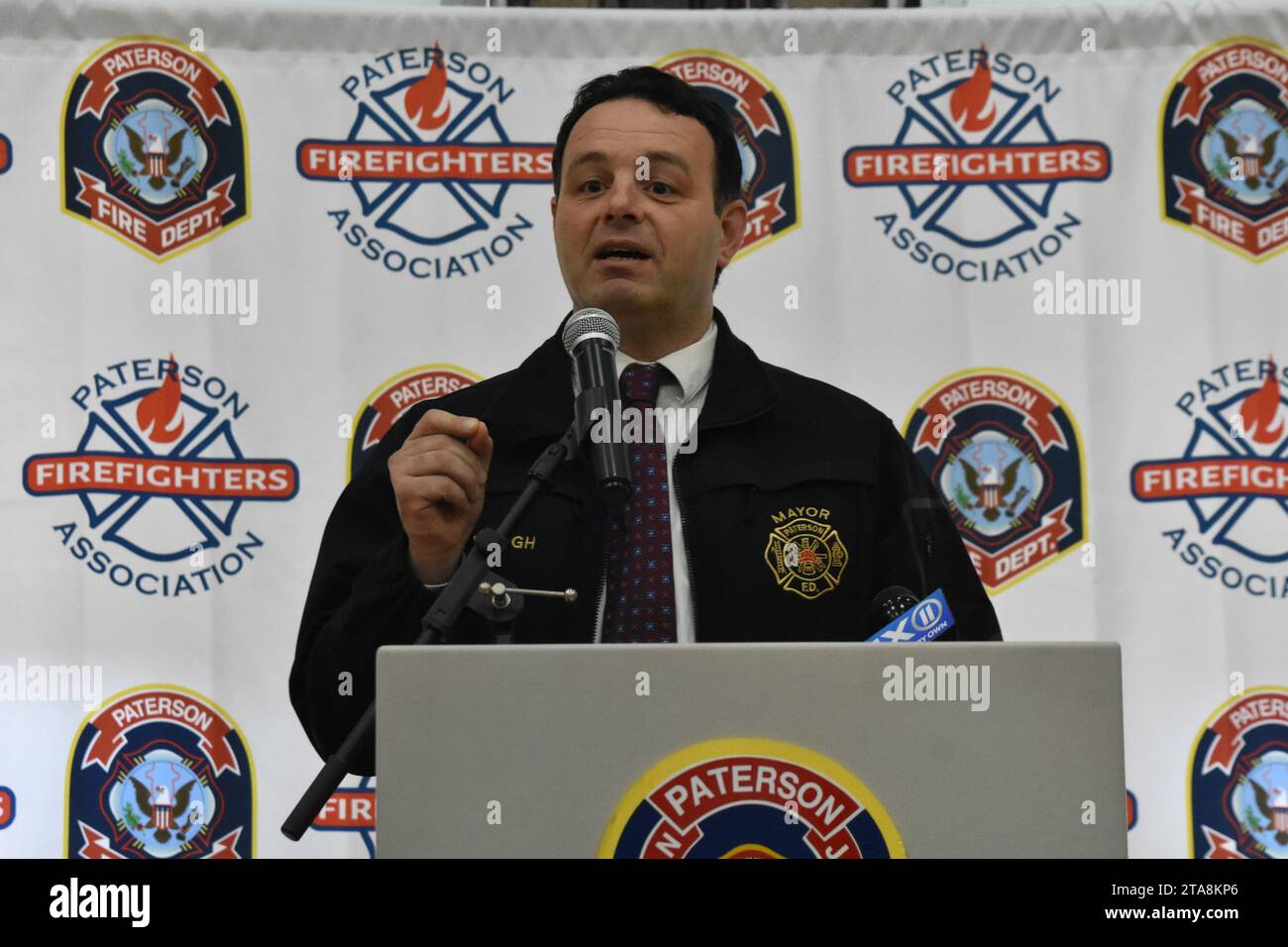 Paterson, New Jersey, USA. November 2023. (NEU) Bürgermeister von ...