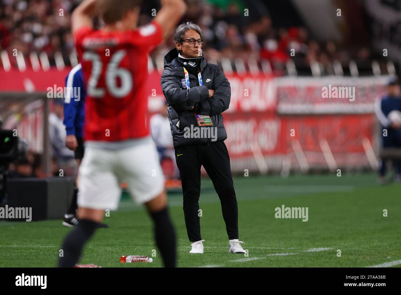 Saitama, Japan. November 2023. Tsutomu Takahata (Three Towns FC ...
