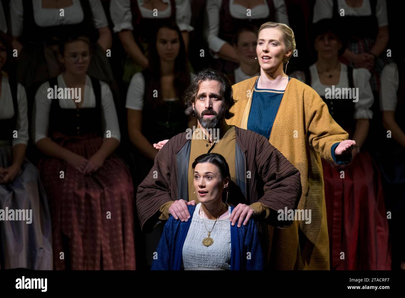 KULTUR - Eva Maria Schinwald als Maria, Bernhard Teufl Tenor als Josef ...