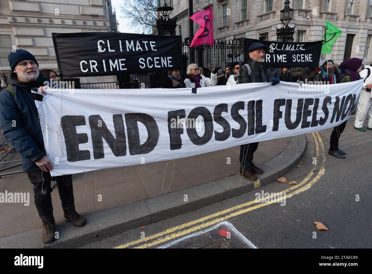 London, Großbritannien. 30. November 2023. Downing St erklärte von ...