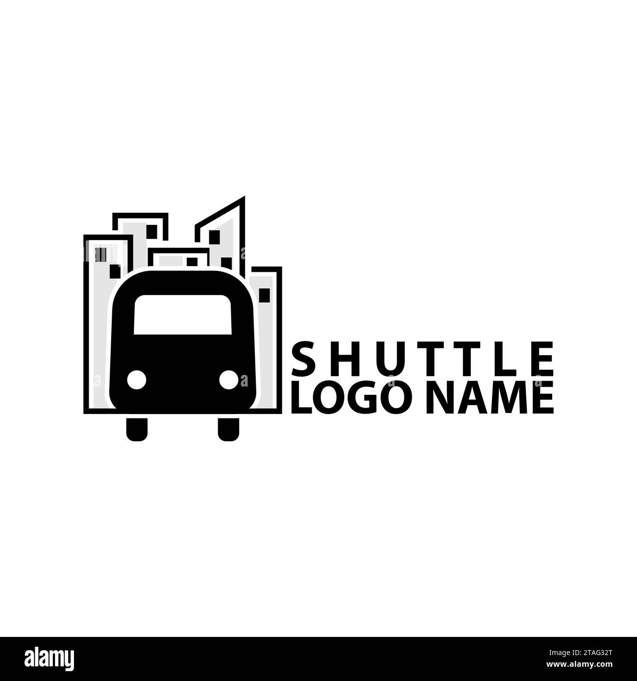 Shuttle bus haltestelle Schwarzweiß-Stockfotos und -bilder - Alamy