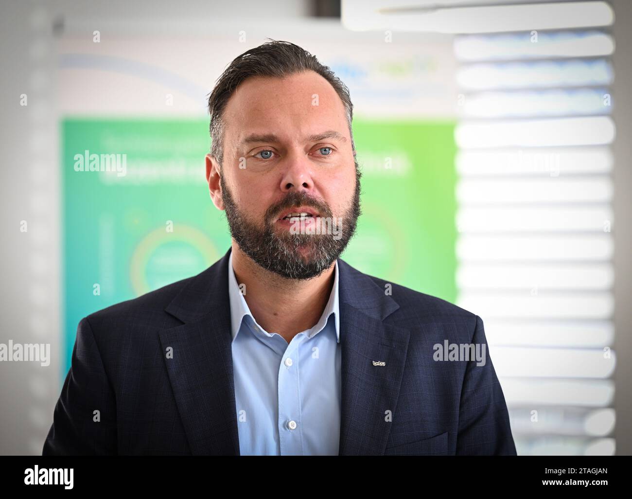 Cottbus, Deutschland. November 2023 30. Holger Seidlitz, Professor für ...