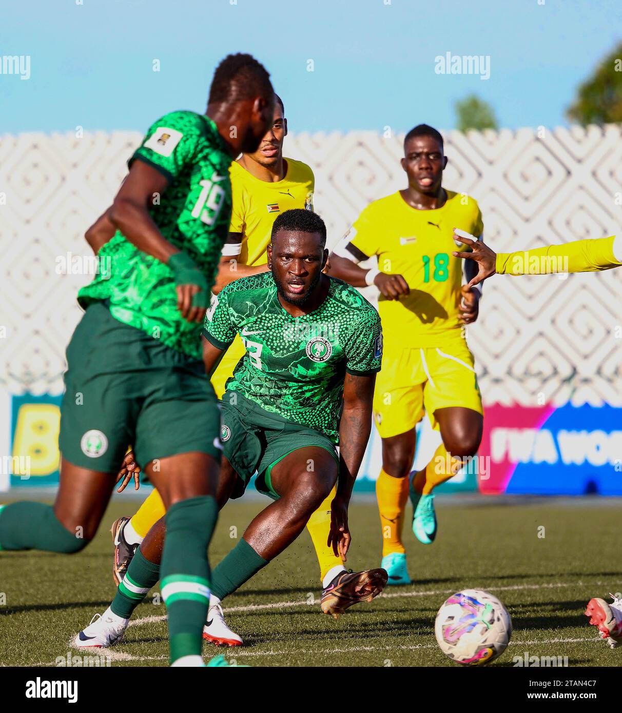 BUTARE, RUANDA - 19. NOVEMBER: Boniface Sieger Nigerias beim ...