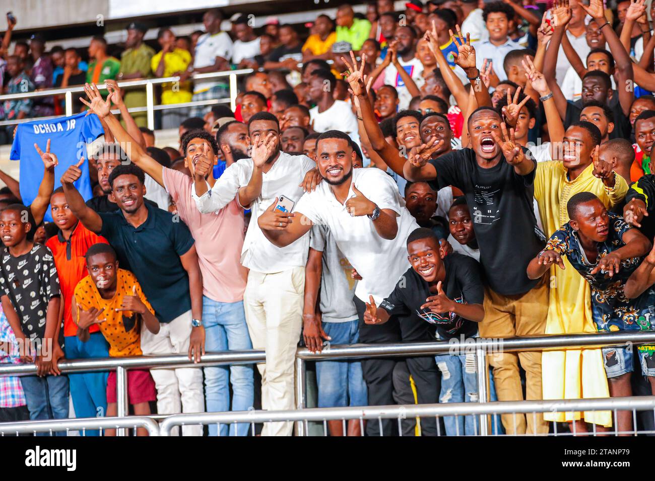 DAR es SALAAM, TUNESIEN – 1. DEZEMBER: Al-Halil-Fans während des Caf ...