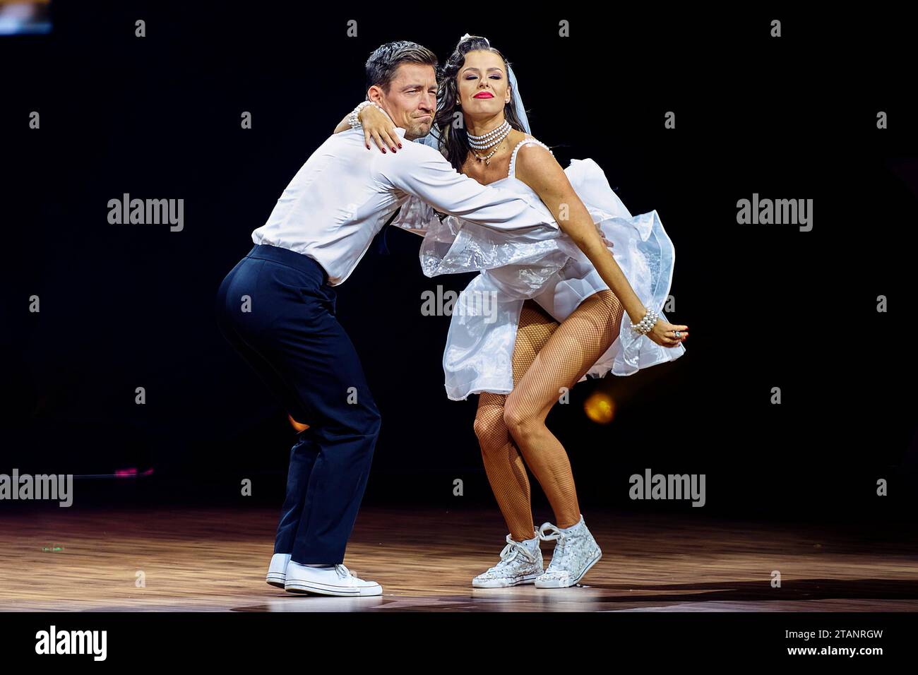 Philipp Boy und Patricija Ionel bei Let s Dance - die Live-Tour 2023 in der ZAG Arena. Hannover ...