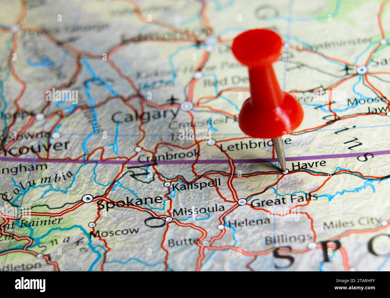 Mapa politico de montana -Fotos und -Bildmaterial in hoher Auflösung – Alamy