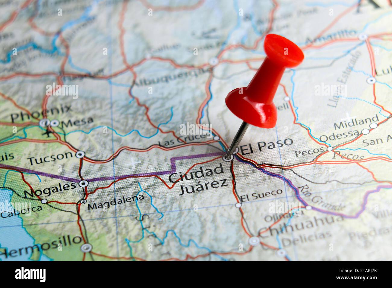 Mapa de ciudad juarez -Fotos und -Bildmaterial in hoher Auflösung – Alamy