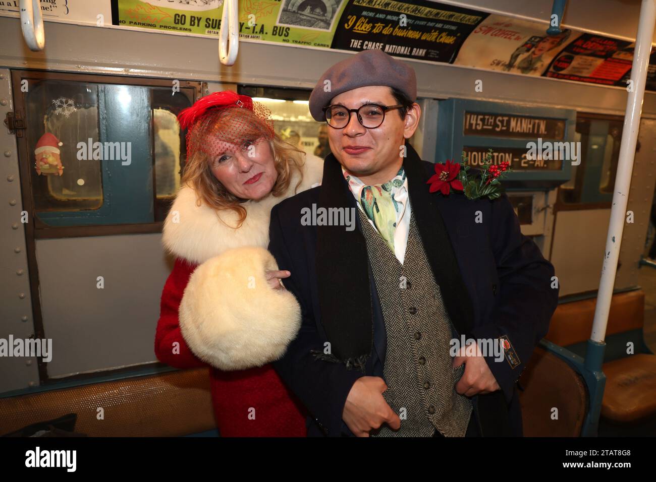 Die Cosplayer Deborah Fischer und Eddie Abreu sind für diese Zeit an Bord der jährlichen ...