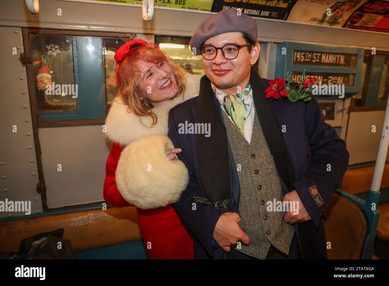 Die Cosplayer Deborah Fischer und Eddie Abreu sind für diese Zeit an Bord der jährlichen ...