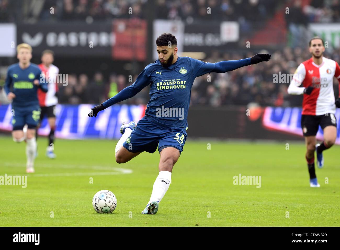 ROTTERDAM: Ismael Saibari vom PSV Eindhoven während des ...