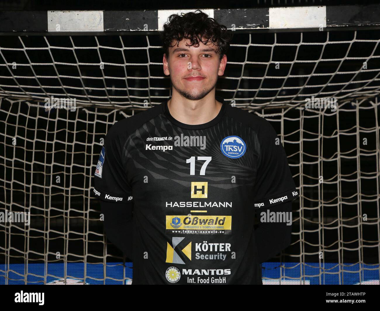 Deutscher Handballspieler Marko Grgic (ThSV) Handball Bundesliga Saison 2023-24 SC Magdeburg V ...