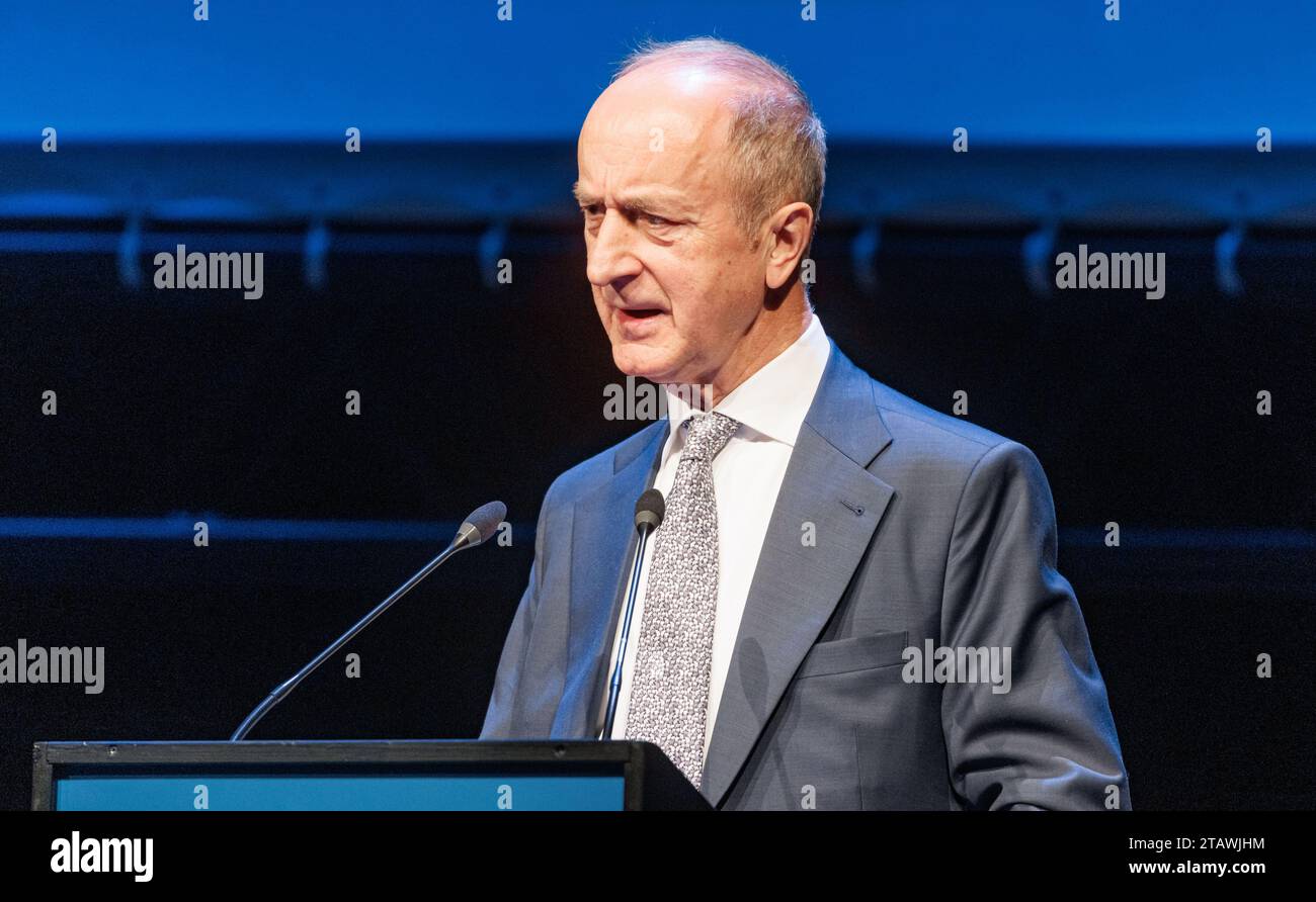 Hamburg, Deutschland. Dezember 2023. Janusz Reiter, ehemaliger ...