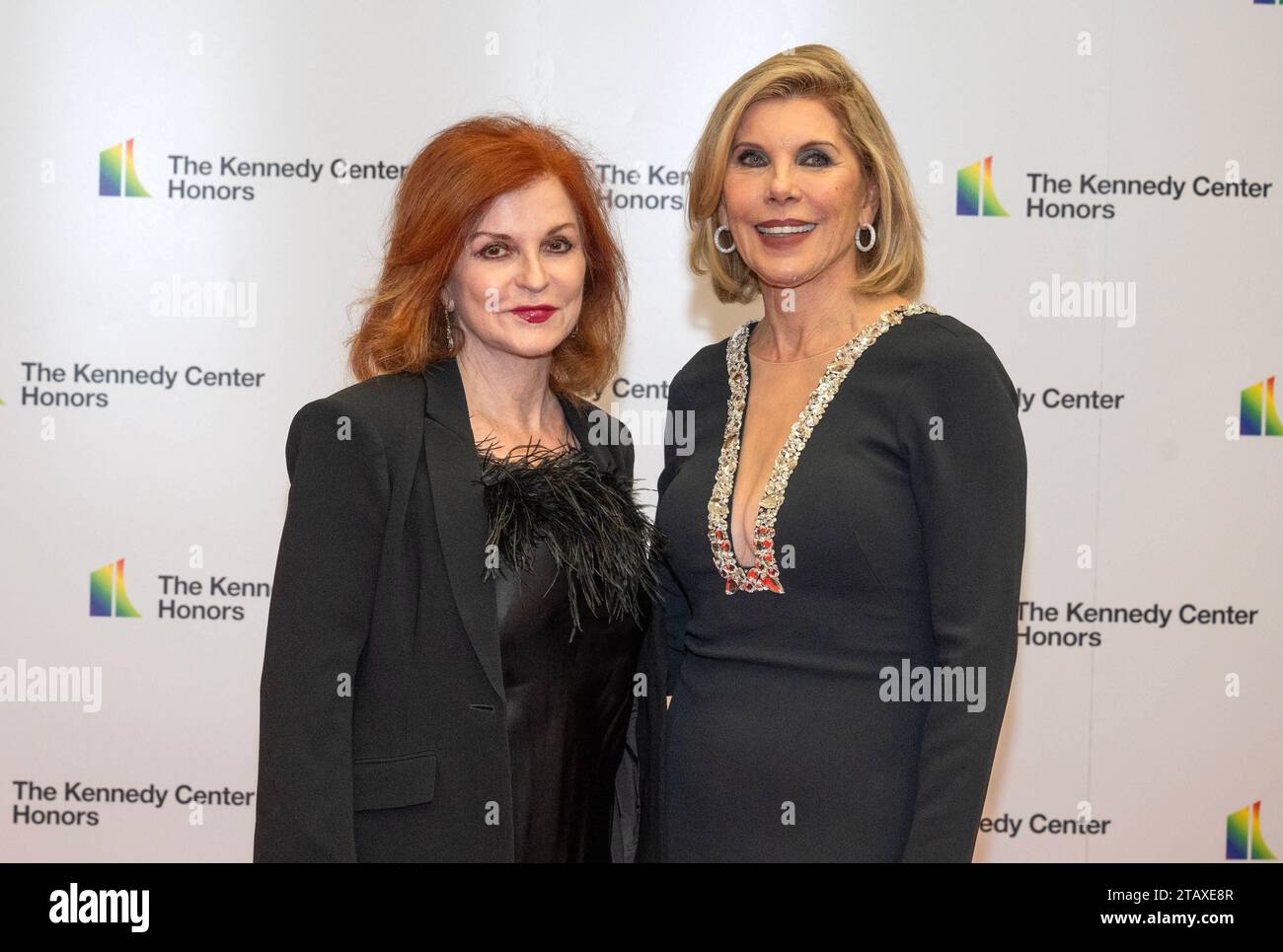Maureen Dowd, Linke, und Christine Baranski kommen am Samstag, den 2 ...