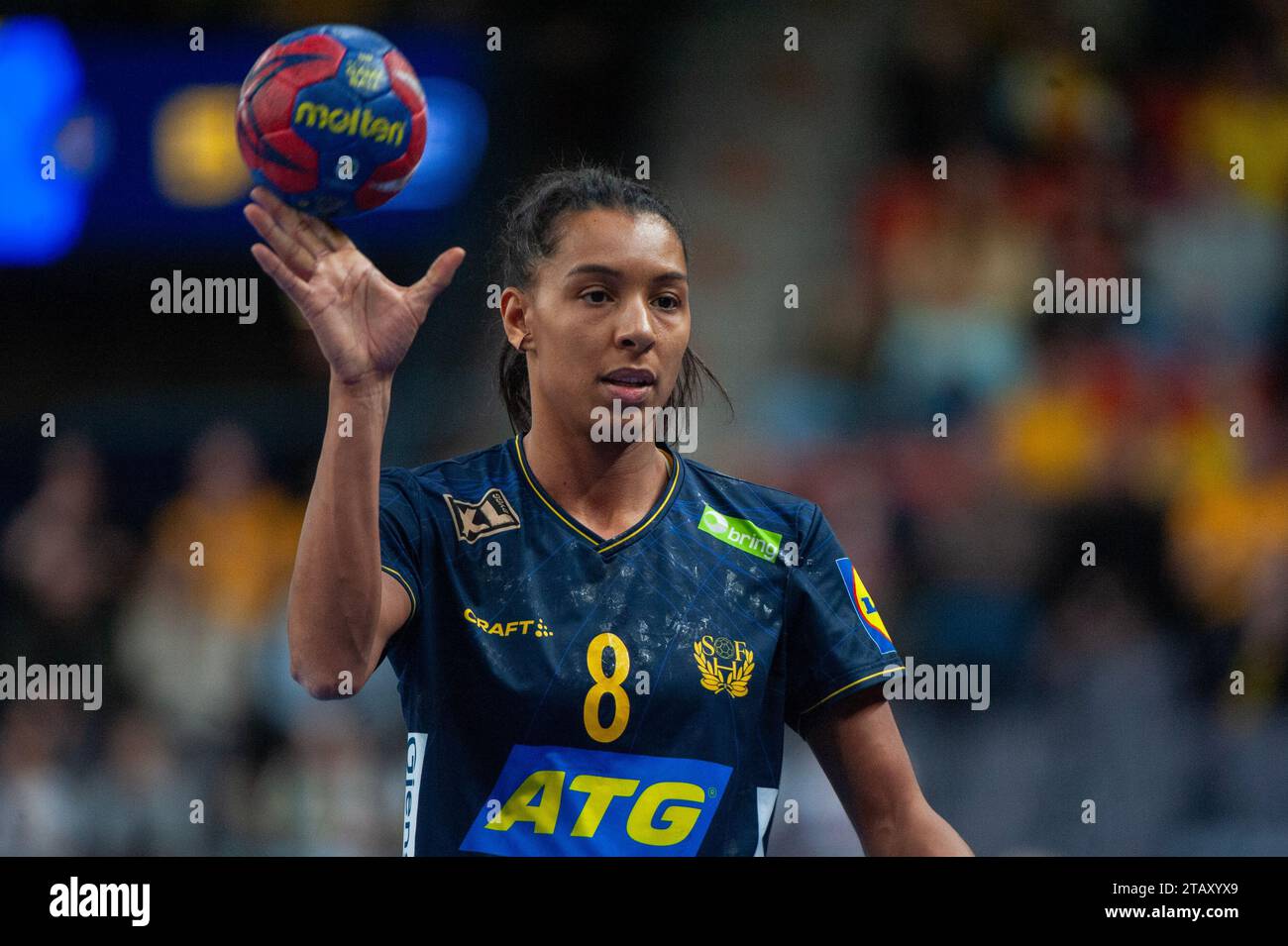 Göteborg, Schweden. Dezember 2023. Jamina Roberts aus Schweden während ...