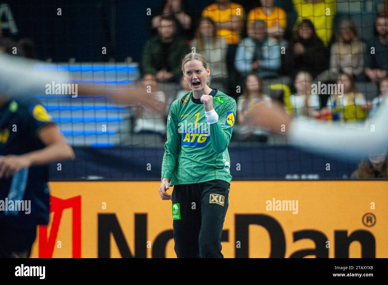 Göteborg, Schweden. Dezember 2023. Torhüterin Johanna Bundsen aus ...