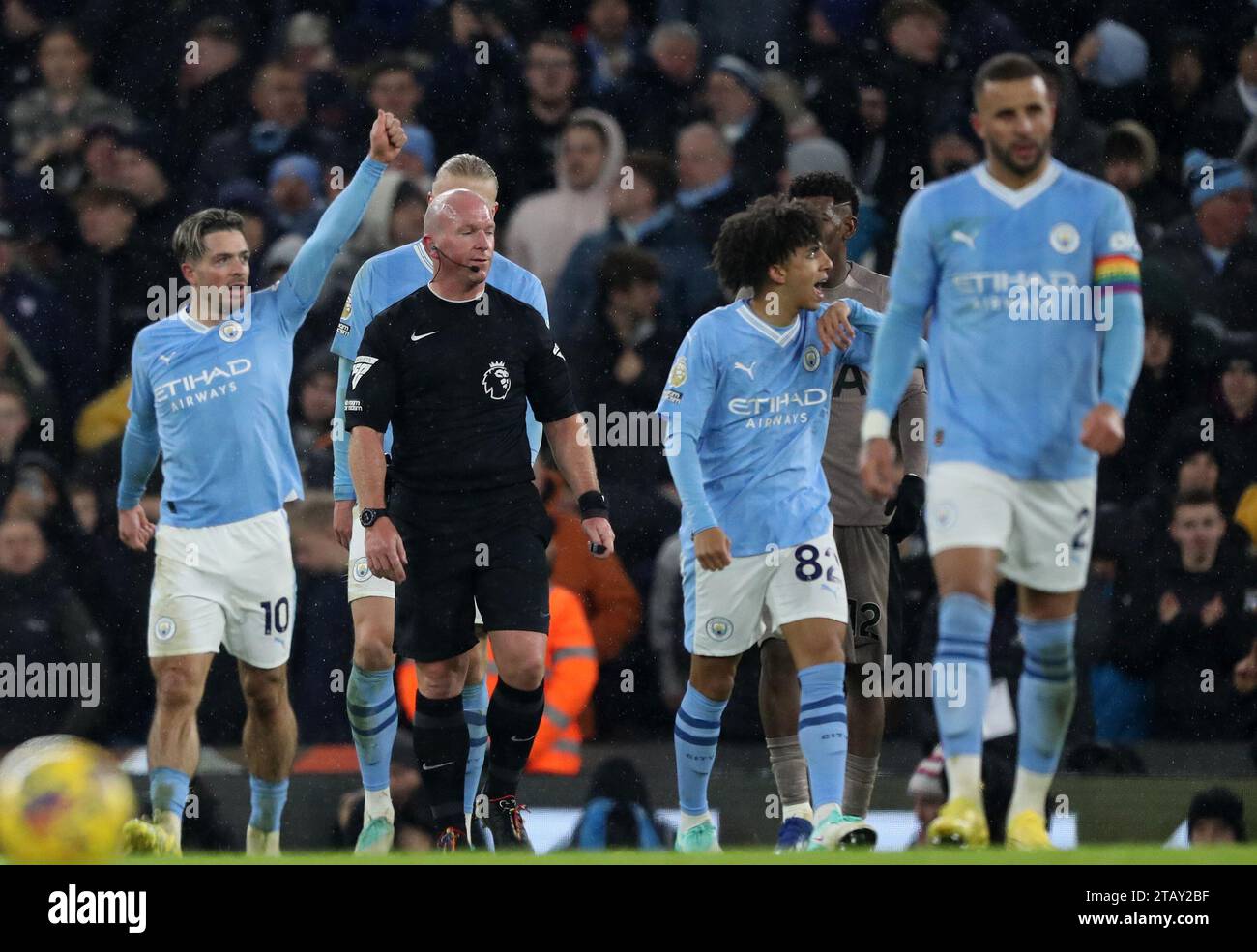 Etihad Stadium, Manchester, Großbritannien. Dezember 2023. Premier ...