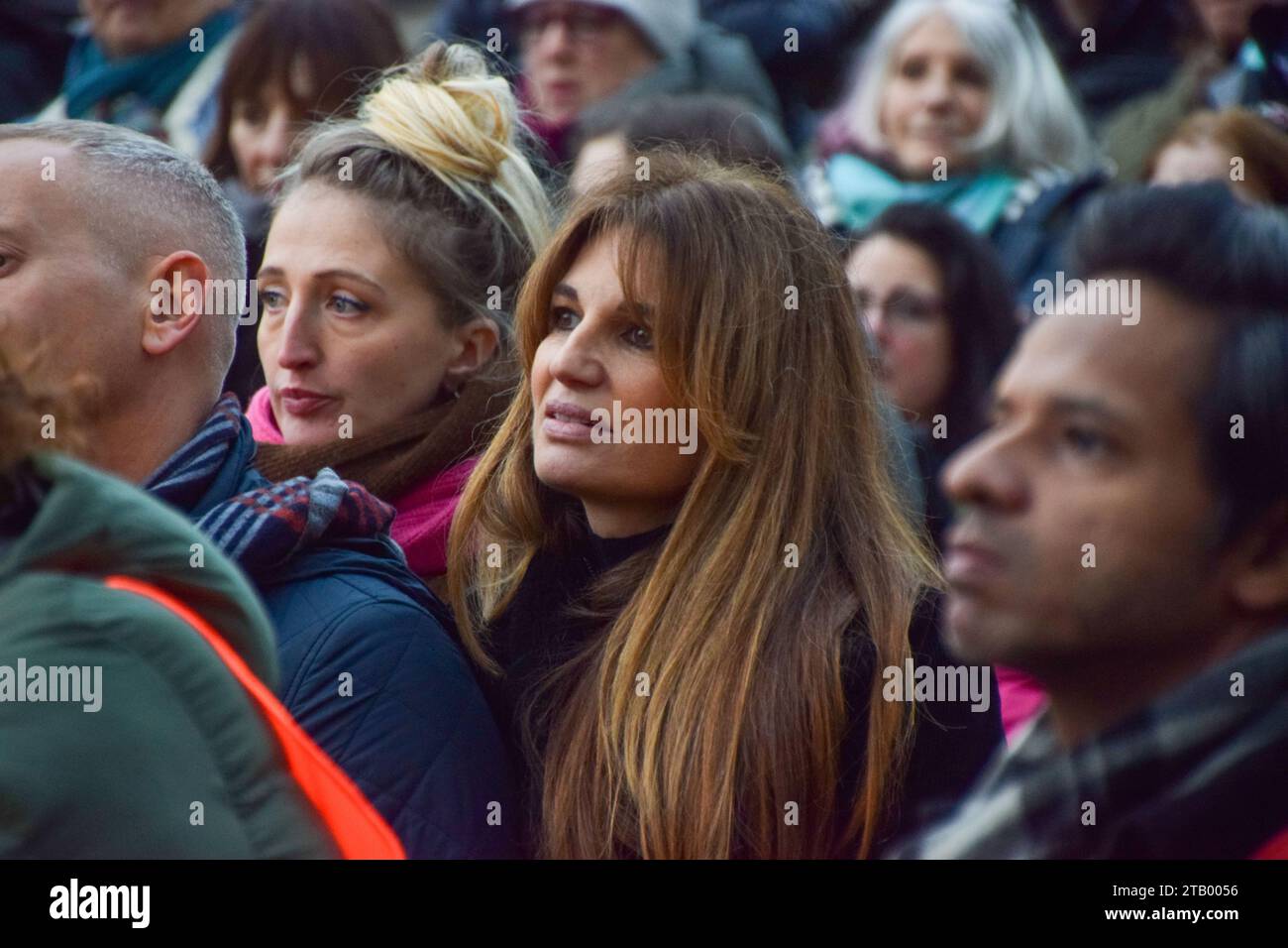 London, Großbritannien. Dezember 2023. Jemima Goldsmith nimmt an einer ...