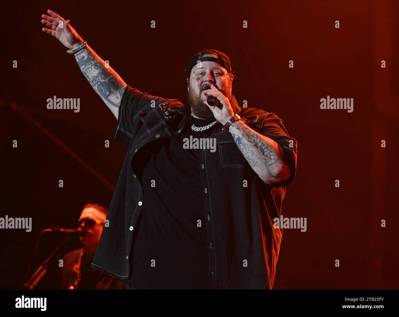 FORT LAUDERDALE, FL - 03. DEZEMBER: Jelly Roll tritt am 2. Tag des ...