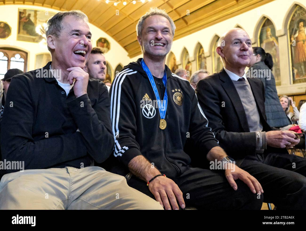 Frankfurt, Deutschland. Dezember 2023. (l-r) Andreas Rettig (DFB, Geschaeftsfuehrer Sport ...