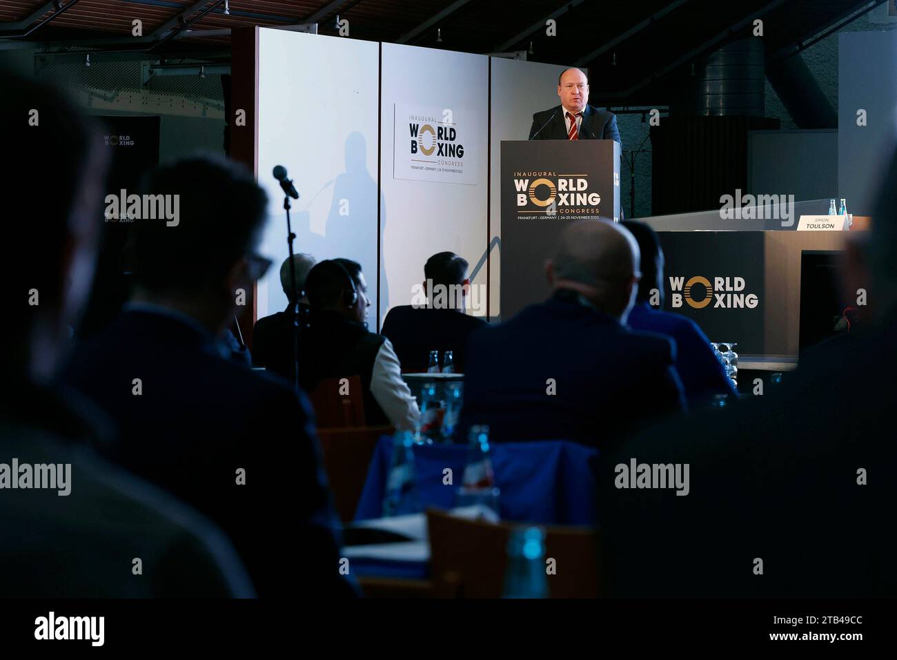 Frankfurt 25.11.2023 World Boxing Eröffnungskongress 2023 in den ...