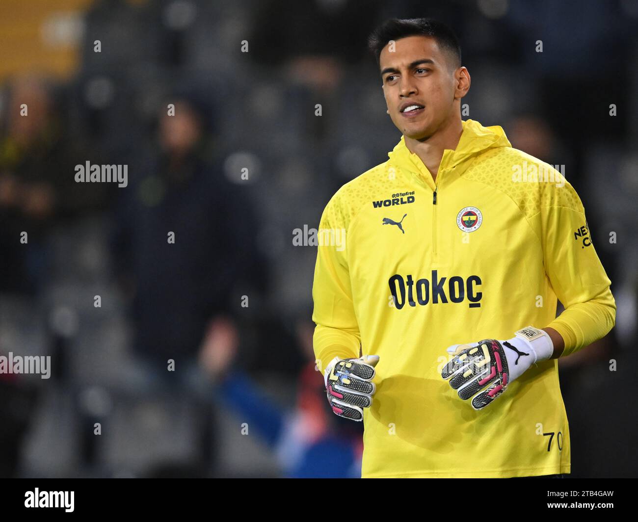 ISTANBUL: Torhüter Irfan Can Egribayat beim türkischen Superlig-Spiel ...