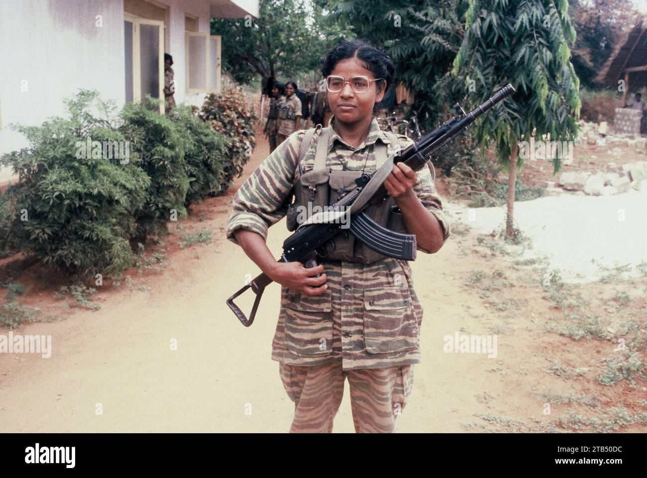 Die Liberation Tigers of Tamil Eelam LTTE kämpften für die Schaffung ...