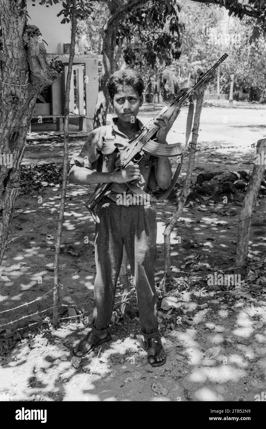 Die Liberation Tigers of Tamil Eelam LTTE kämpften für die Schaffung ...