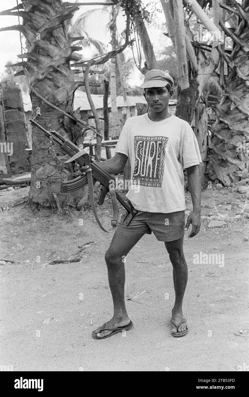 Die Liberation Tigers of Tamil Eelam LTTE kämpften für die Schaffung ...
