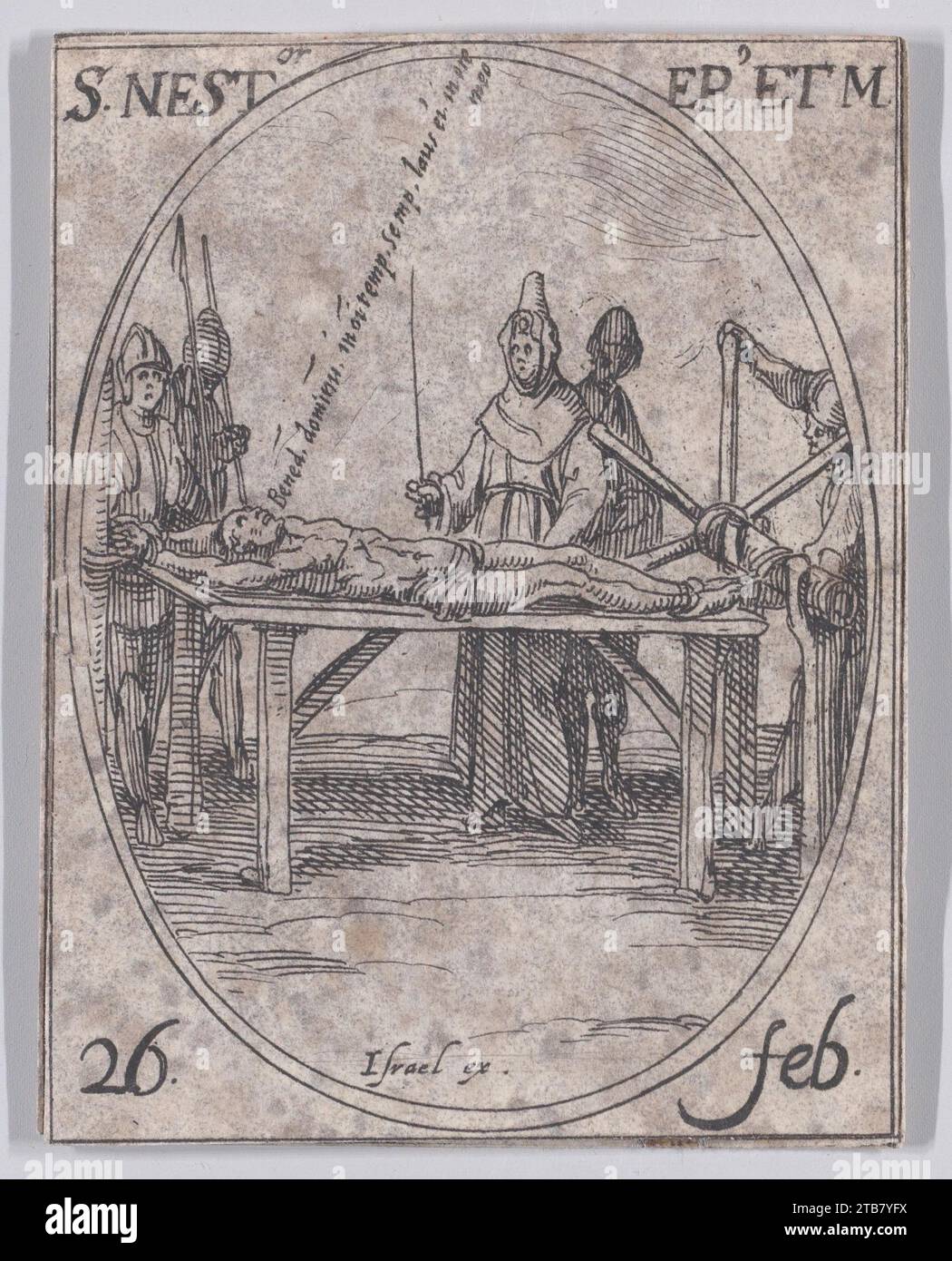 S. Nestor, eveque et Martyr (St. Nestor, Bischof und Märtyrer), 26 ...