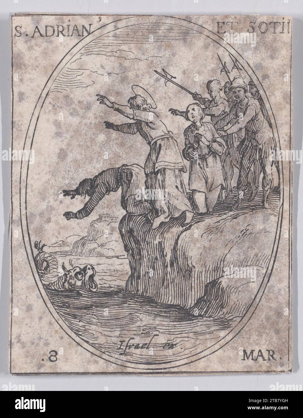 S. Adrien et SES Compagnons (St. Adrian und seine Gefährten), 8. März ...