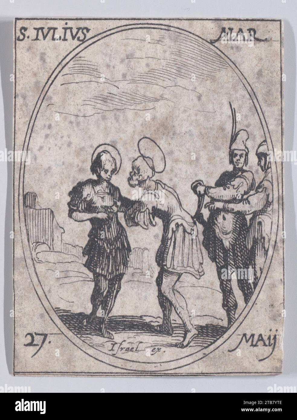 St. Jules, Märtyrer (St. Julius, Märtyrer), 27. Mai, aus „Les Images de ...