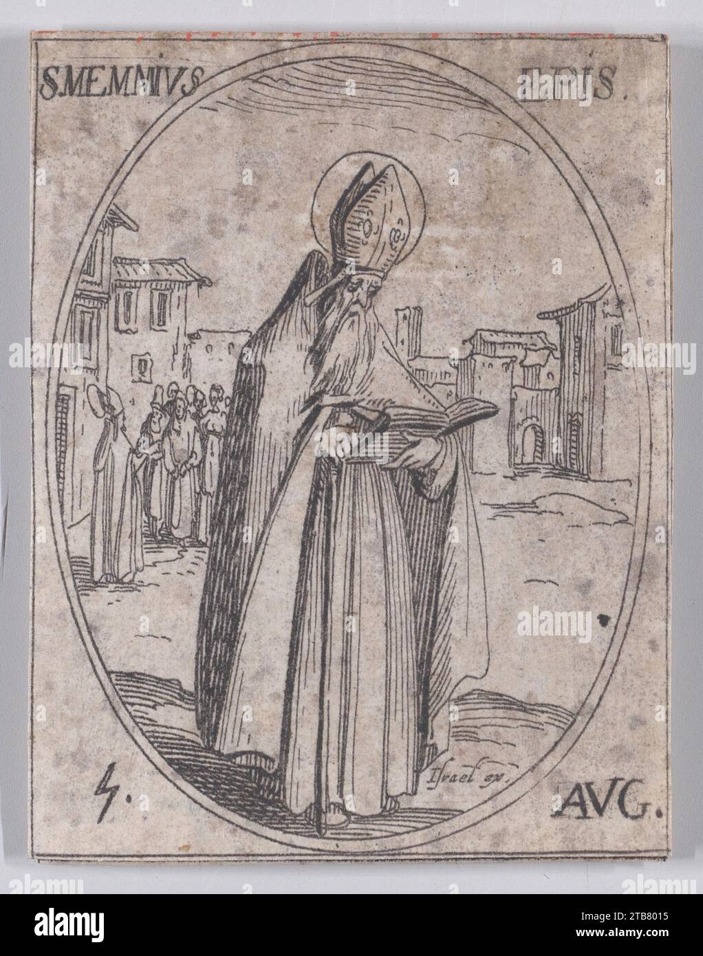 S. Memmie, eveque (St. Memmius, Bischof), 5. August, aus „Les Images de ...
