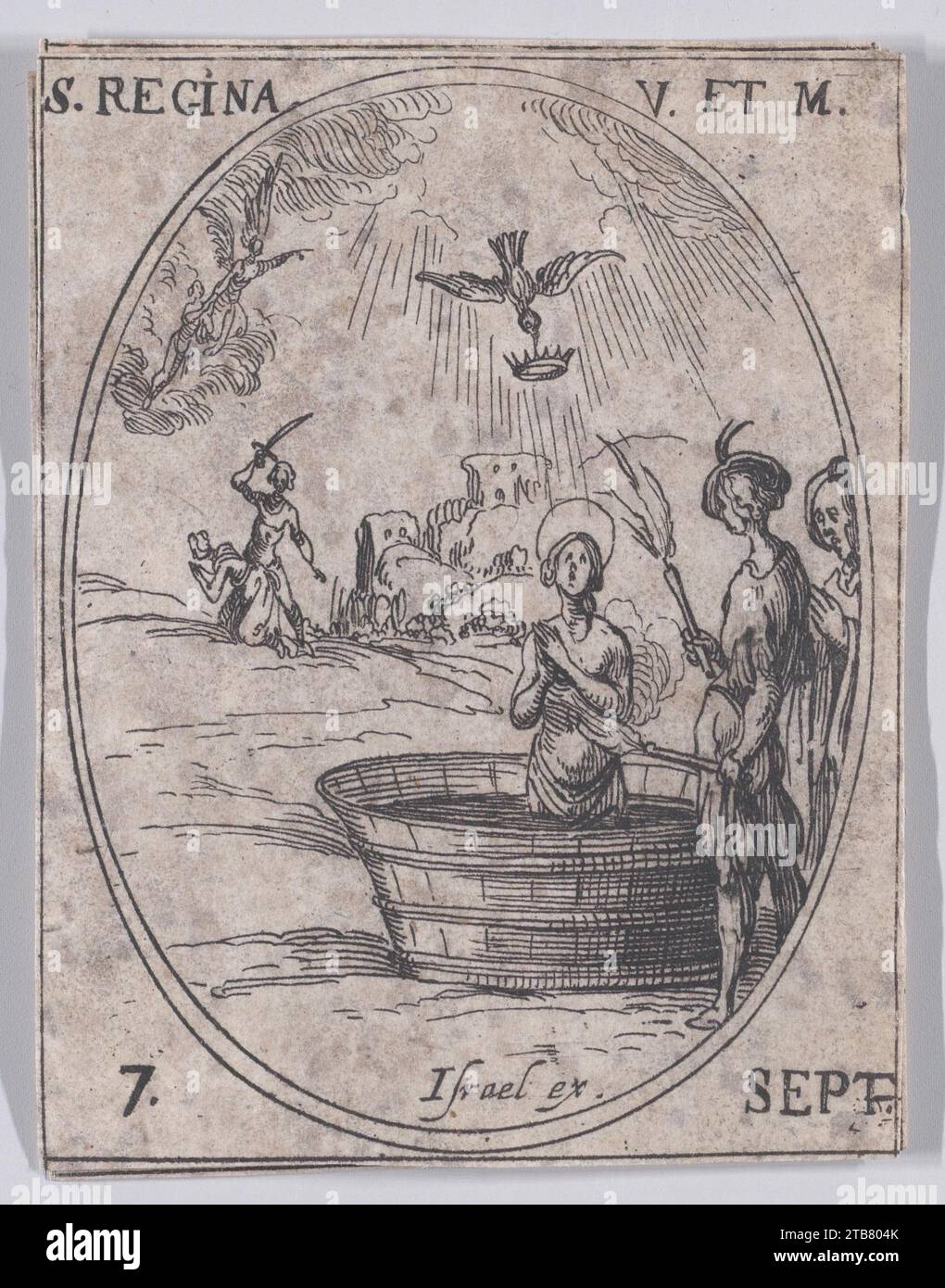 Ste. Reine, vierge et martyre (St. Regina, Jungfrau und Märtyrer), 7 ...
