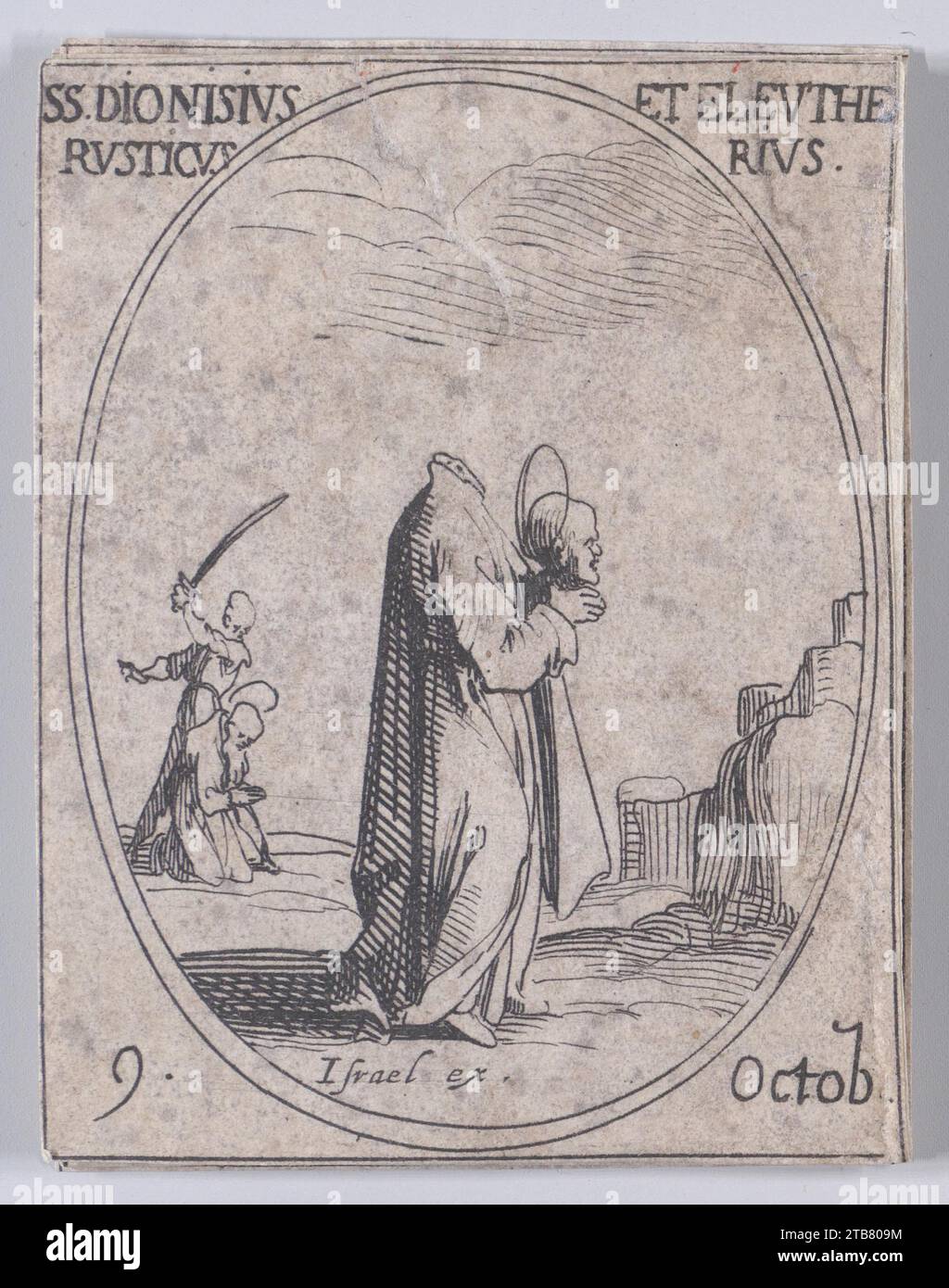 S. Denis, S. Rustique et S. Eleuthere (St. Denis, St. Rusticus und St ...