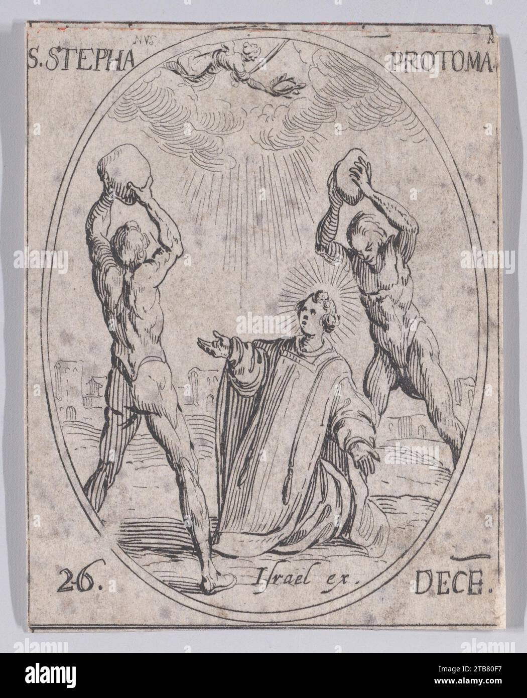 S. Etienne (St. Stephan), 26. Dezember, aus „Les Images de Tous Les ...