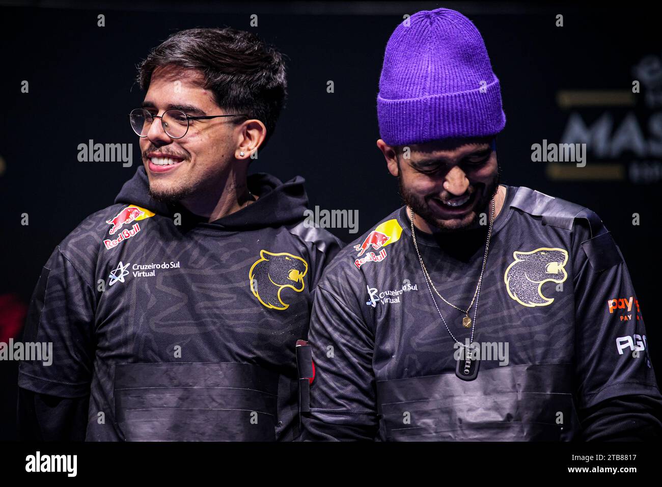 ESPOO, FINNLAND - 2. DEZEMBER: Yuri 'yuurih' Santos von FURIA, Marcelo ...