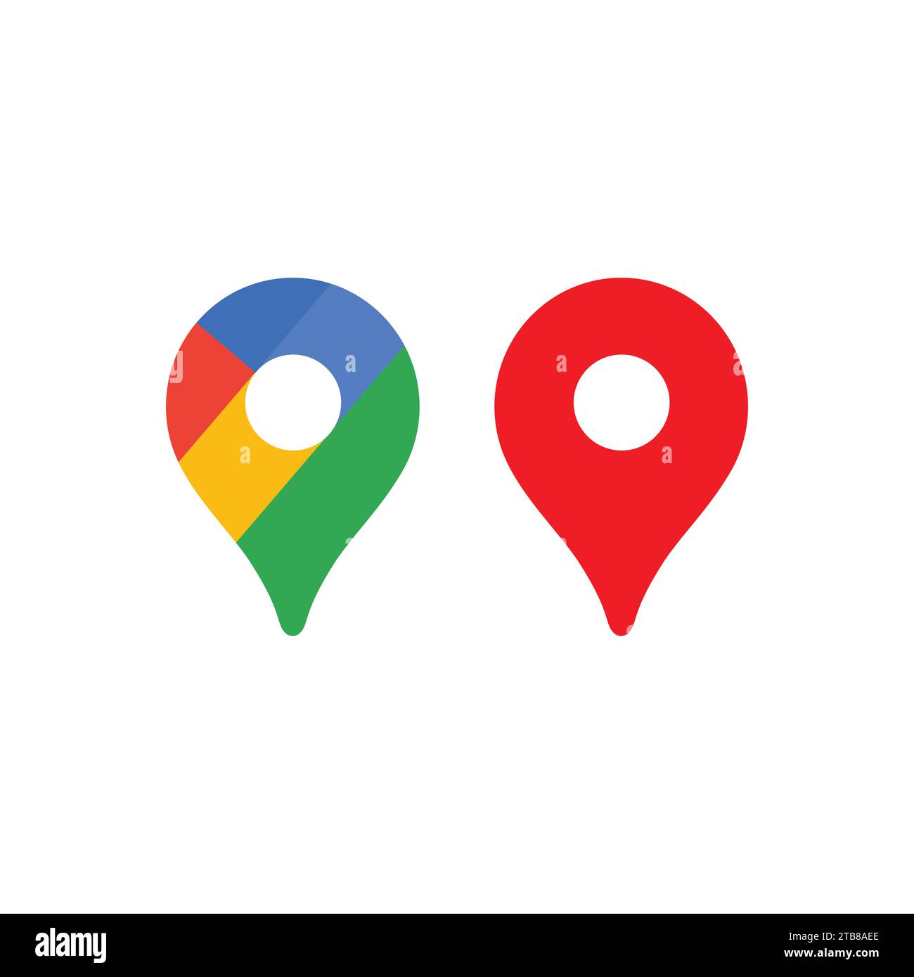 Neues google maps logo Stock-Vektorgrafiken kaufen - Alamy