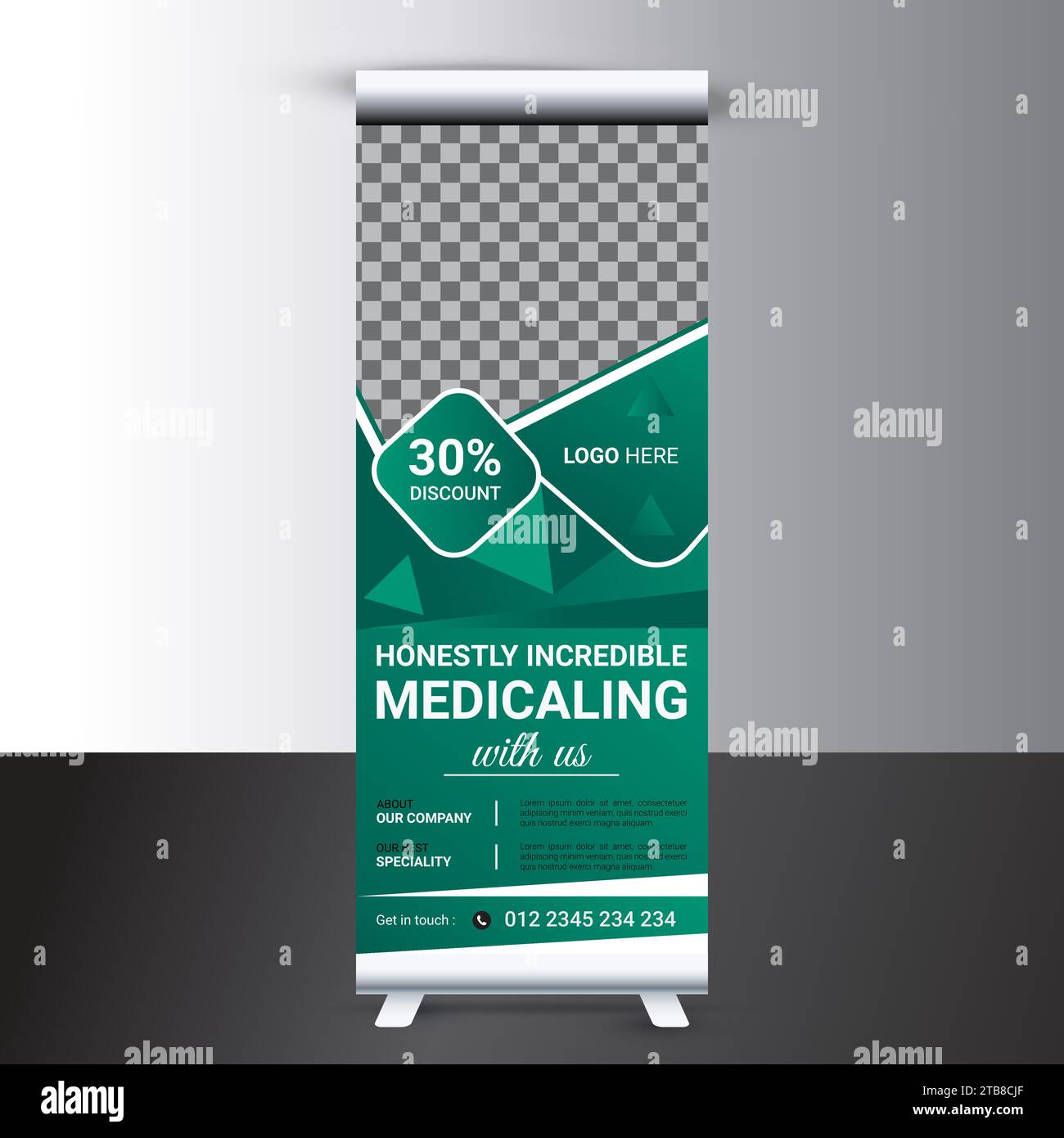 Pop up banner design -Fotos und -Bildmaterial in hoher Auflösung – Alamy