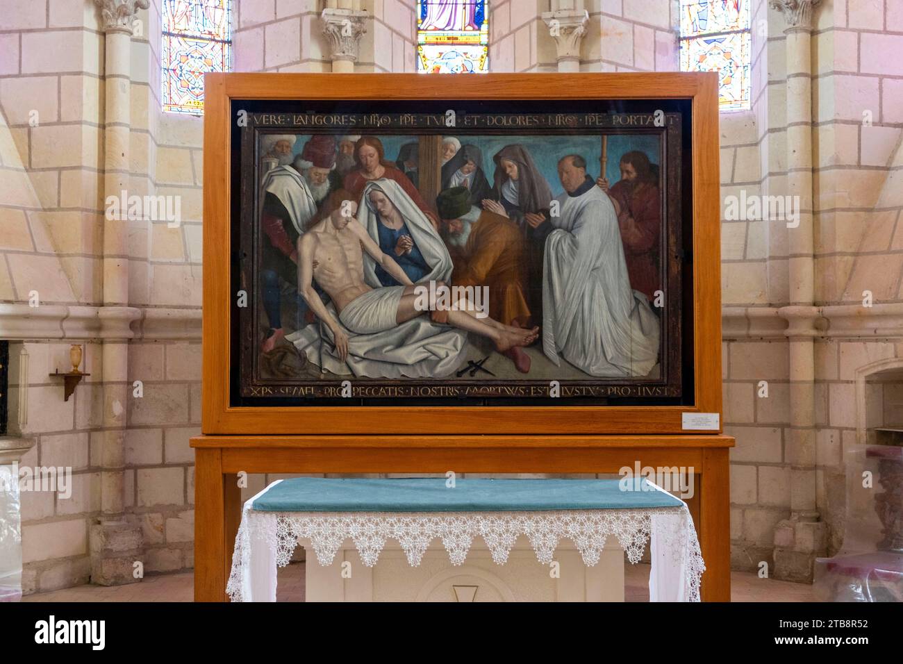 Eine pieta aus dem 15 jahrhundert -Fotos und -Bildmaterial in hoher Auflösung – Alamy