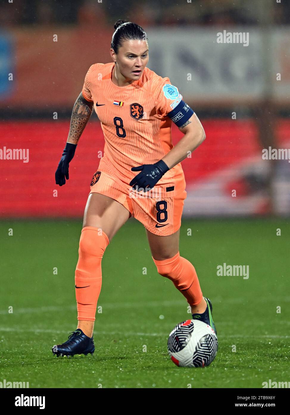 TILBURG - Sherida Spitse aus Holland beim UEFA Nations League ...